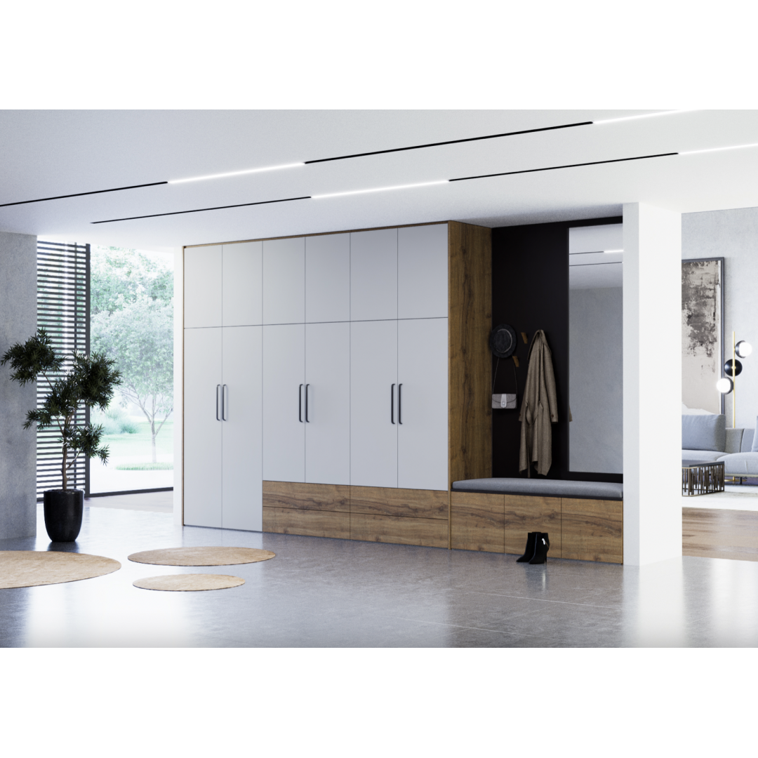 Drsne vgradne omare Alples